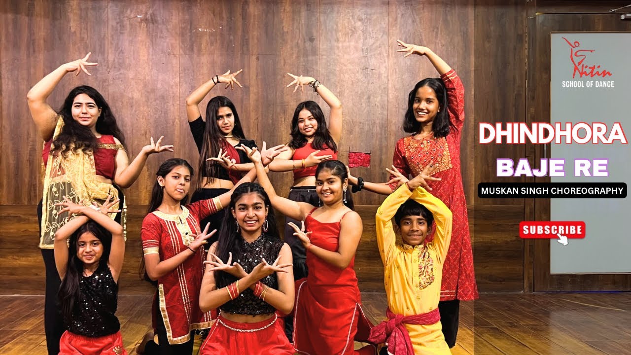 Dhindhora Baje Re | ONE TAKE DANCE | Muskan Singh | Waacking Fusion ...