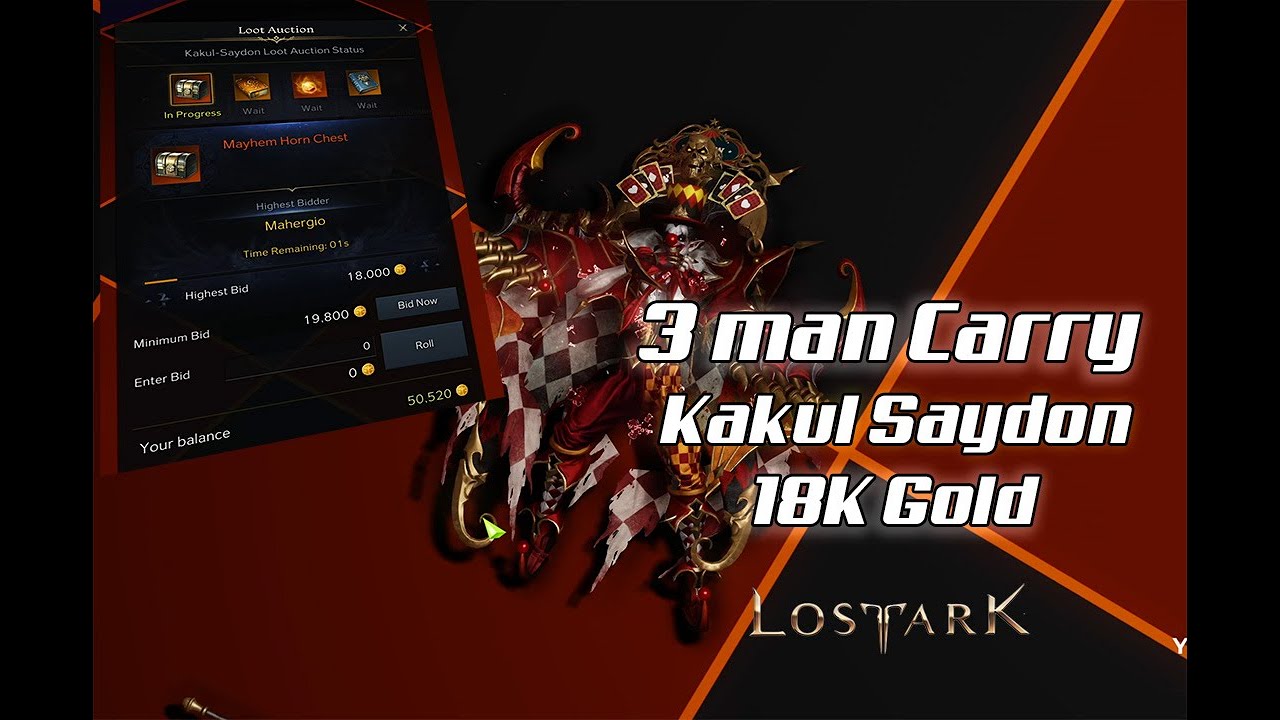 18K Gold 3 Man Carry Kakul Saydon -Gunslinger- - YouTube