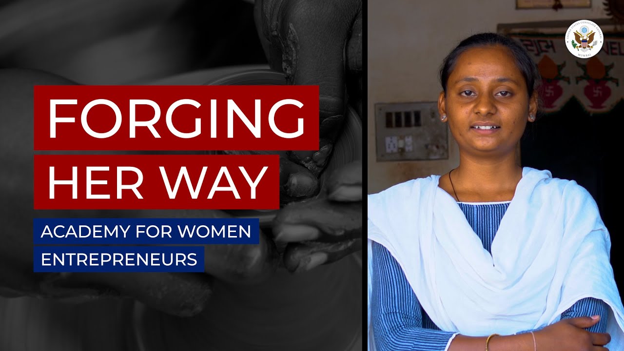 Forging her way | Academy for Women Entrepreneurs - YouTube