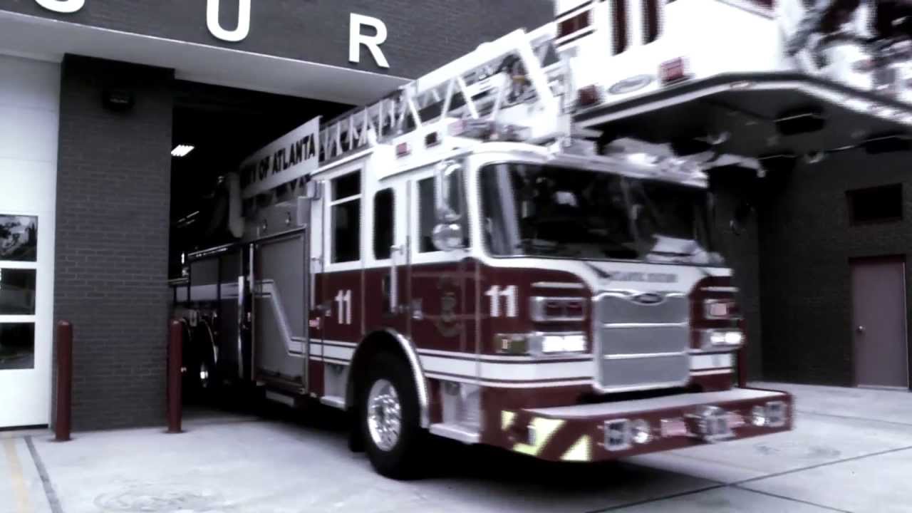 A Day In the Life of Atlanta's Bravest Firefighters - YouTube