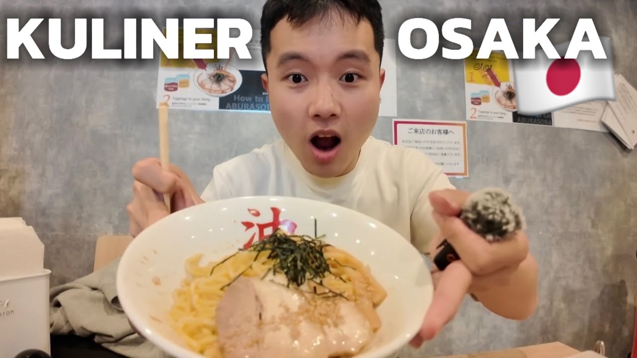 🇯🇵Kulineran di Osaka: Street Food, Cafe! - YouTube