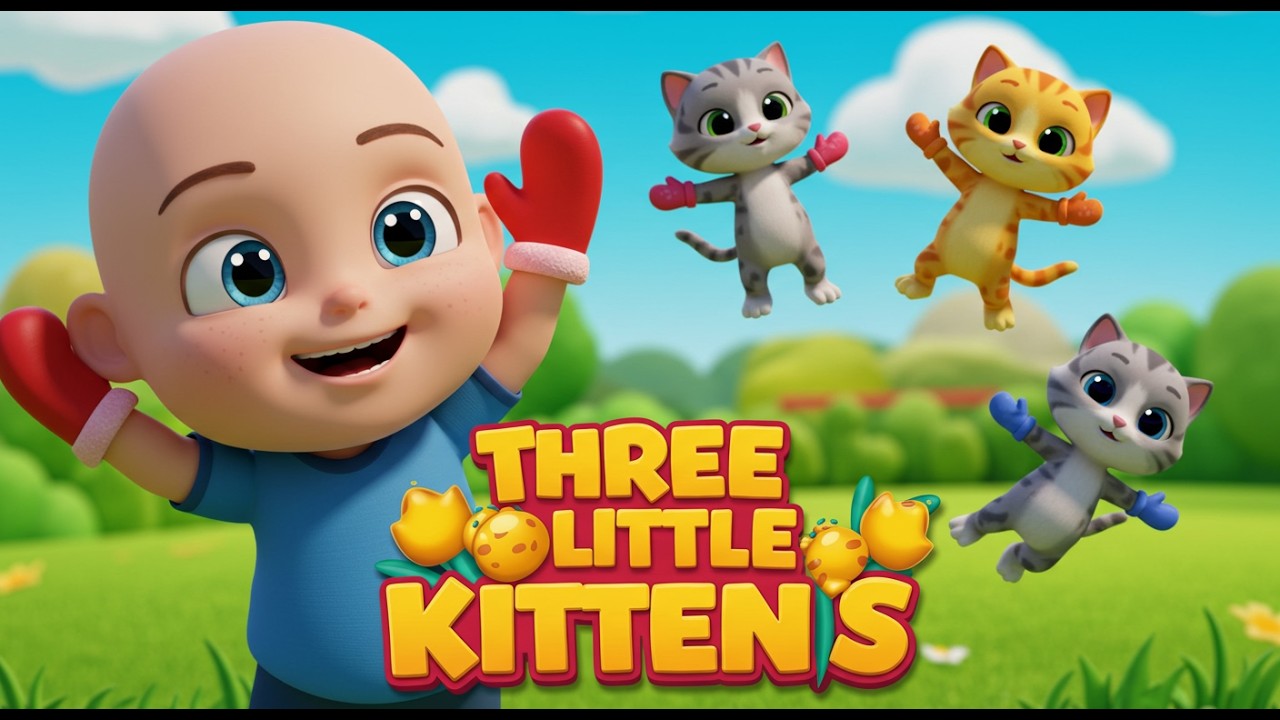 Three Little Kittens Jumping Song | Baby Shark | Cocomelon | Pinkfong ...
