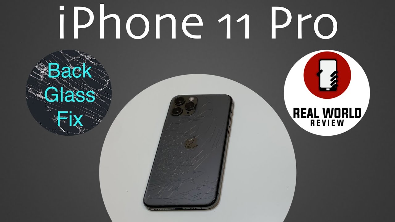 iPhone 11 Pro Back Glass Replacement (How to fix the back for $15 ...