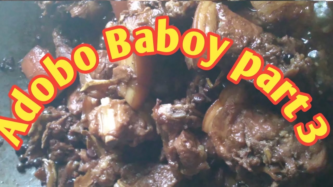 adobong baboy part 3 yummy - YouTube
