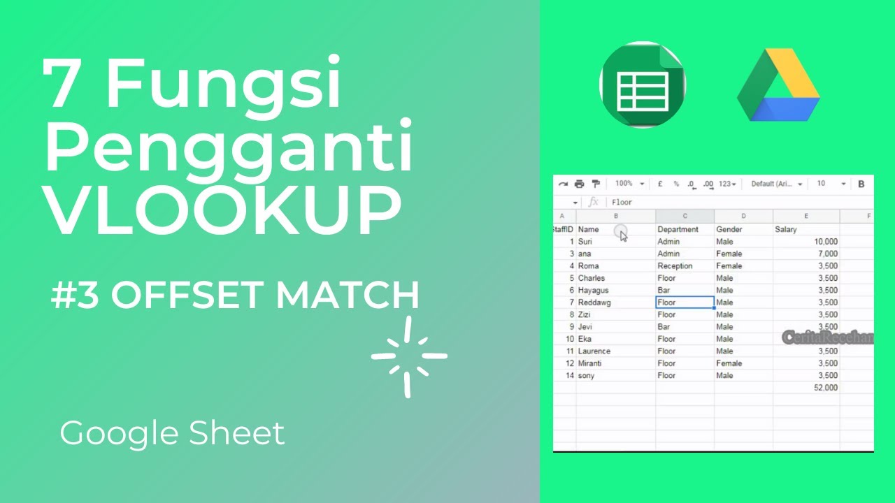 VLOOKUP VS OFFSET MATCH🔥 #3 - YouTube