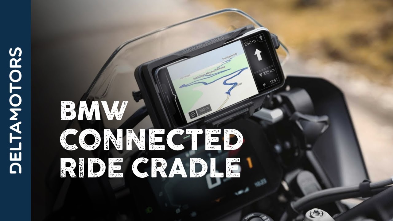 BMW Motorrad Connected Ride Cradle - YouTube