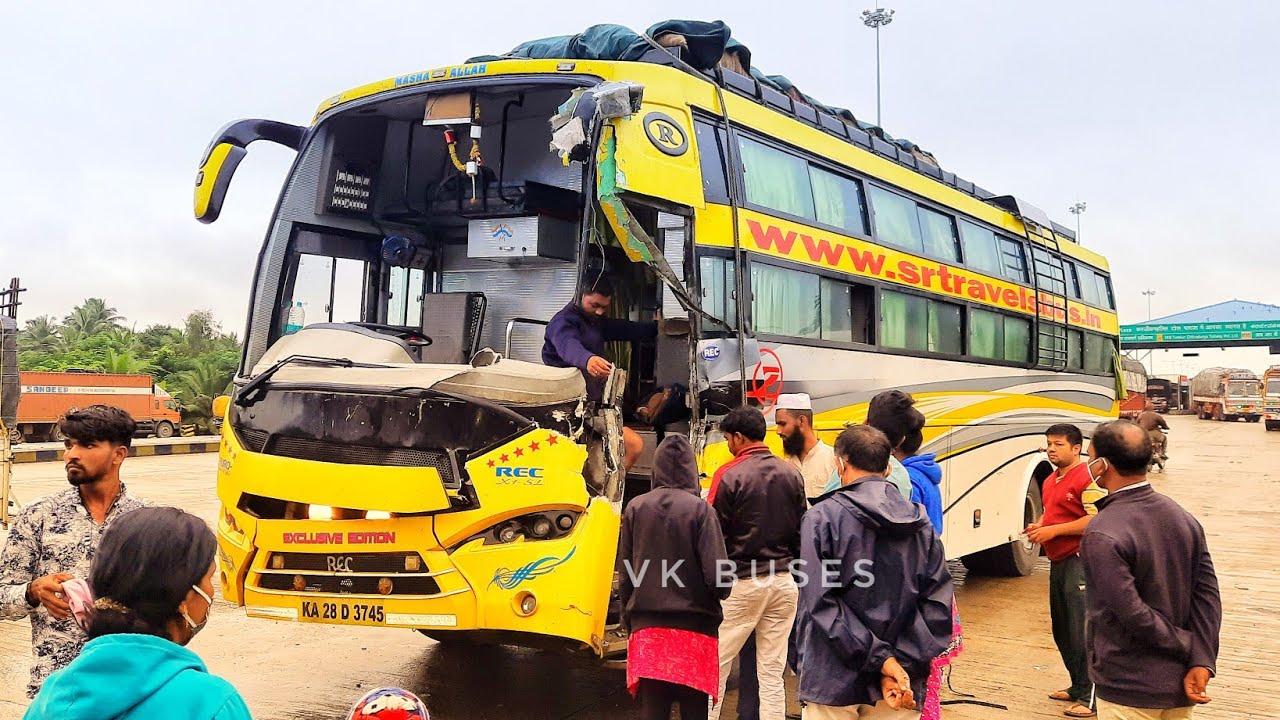 SR Travels Vijayapur to Bangalore Sleeper Bus - YouTube