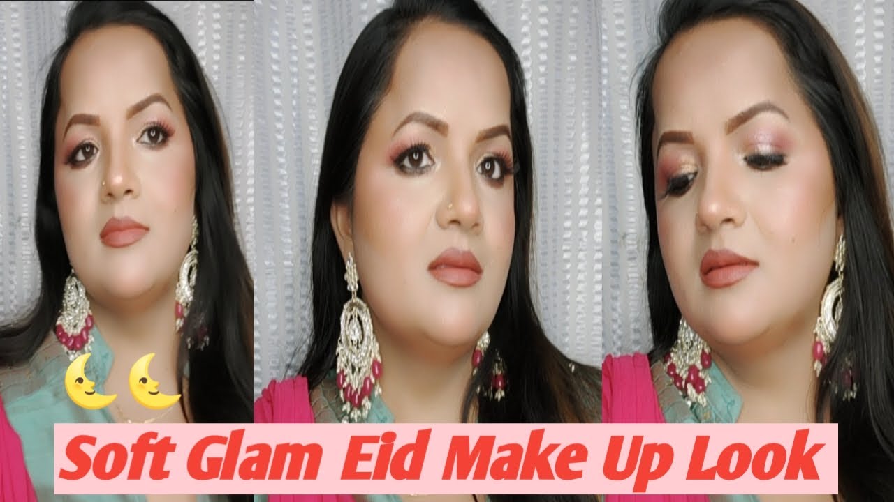 Easy Soft Glam Eid Make Up Tutorial 💞 For Beginners/Lina lifestyle ...