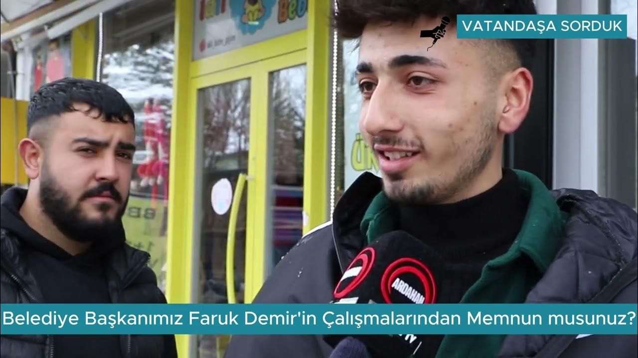 BİZ SORDUK ONLAR YANITLADI: BELEDİYE BAŞKANIMIZ FARUK DEMİR'E TAM ...