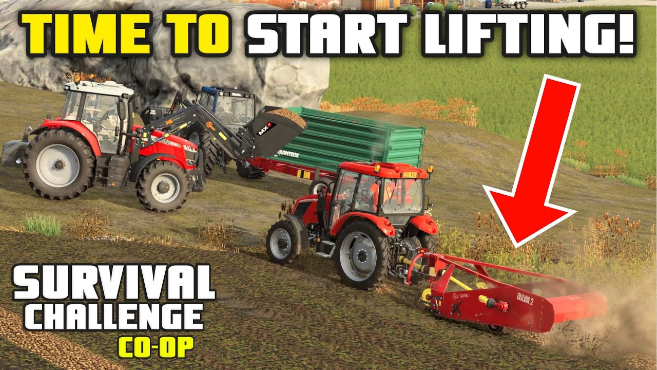 TIME TO START LIFTING! | Survival Challenge CO-OP | FS22 - Episode 30 ...