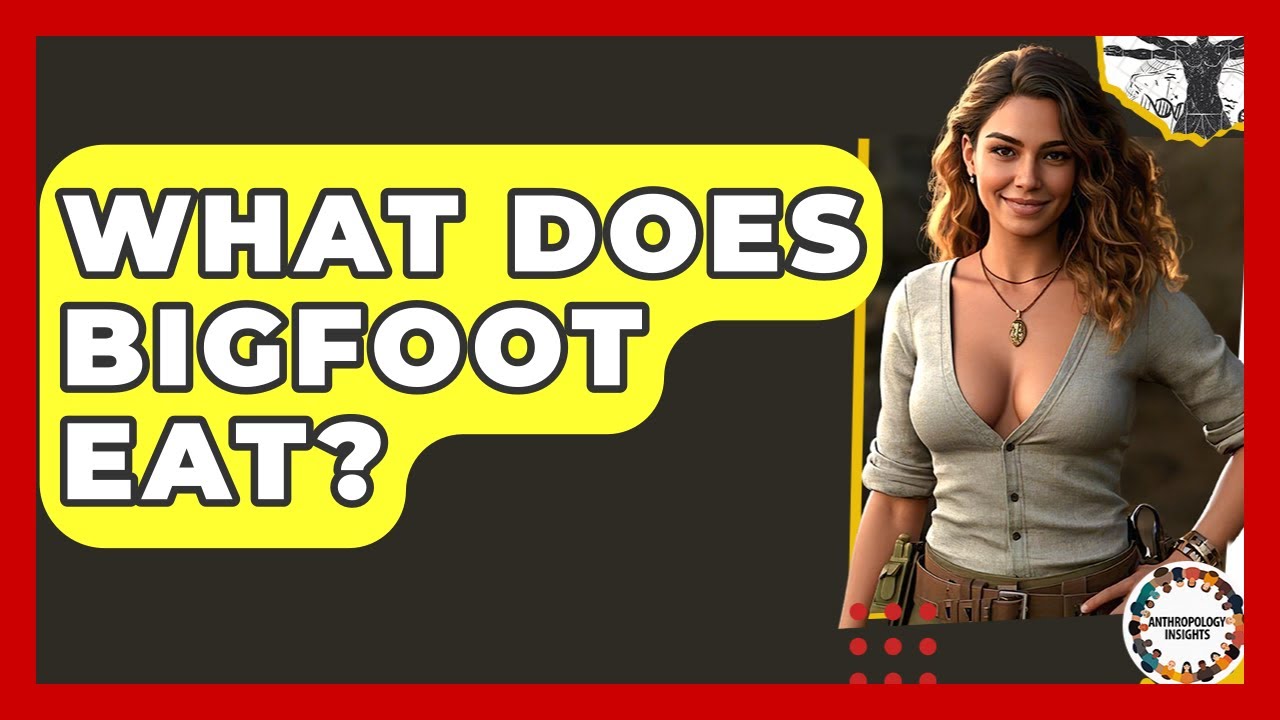 What Does Bigfoot Eat? - Anthropology Insights - YouTube