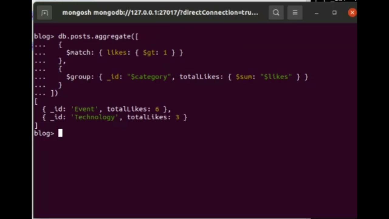 MongoDB aggregation pipelines - YouTube