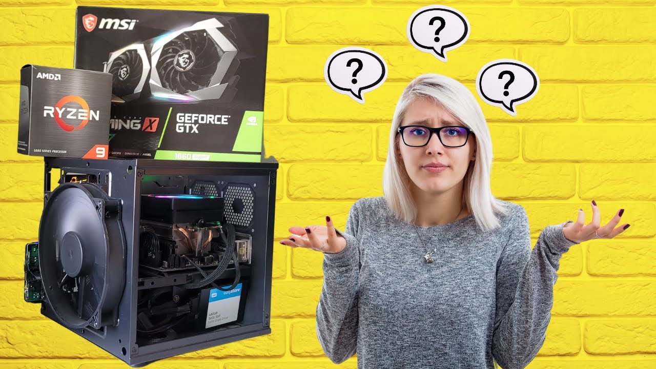 The Random spare parts Gaming PC that makes no sense - YouTube