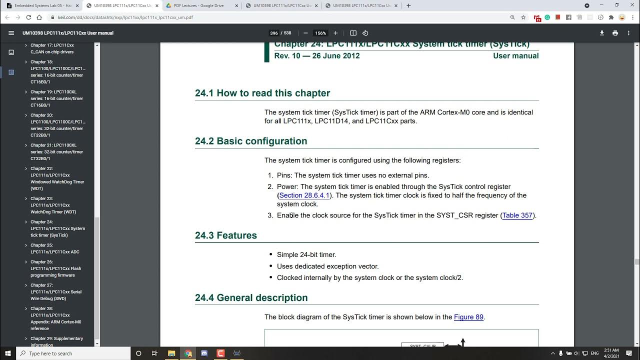 Embedded Systems Lab 05 - Timers & Interrupts - IUG ECOM 2021 - YouTube