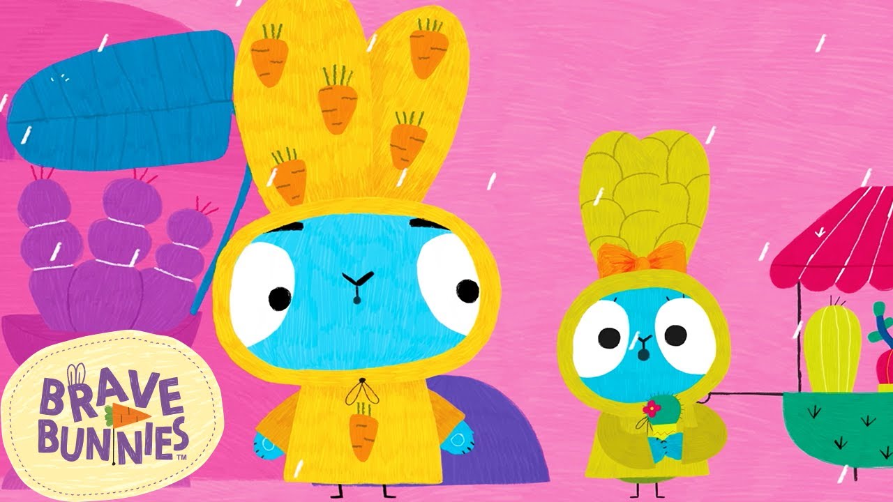 Rain rain, go away! | Brave Bunnies Official 🐰 | Cartoons for Kids ...