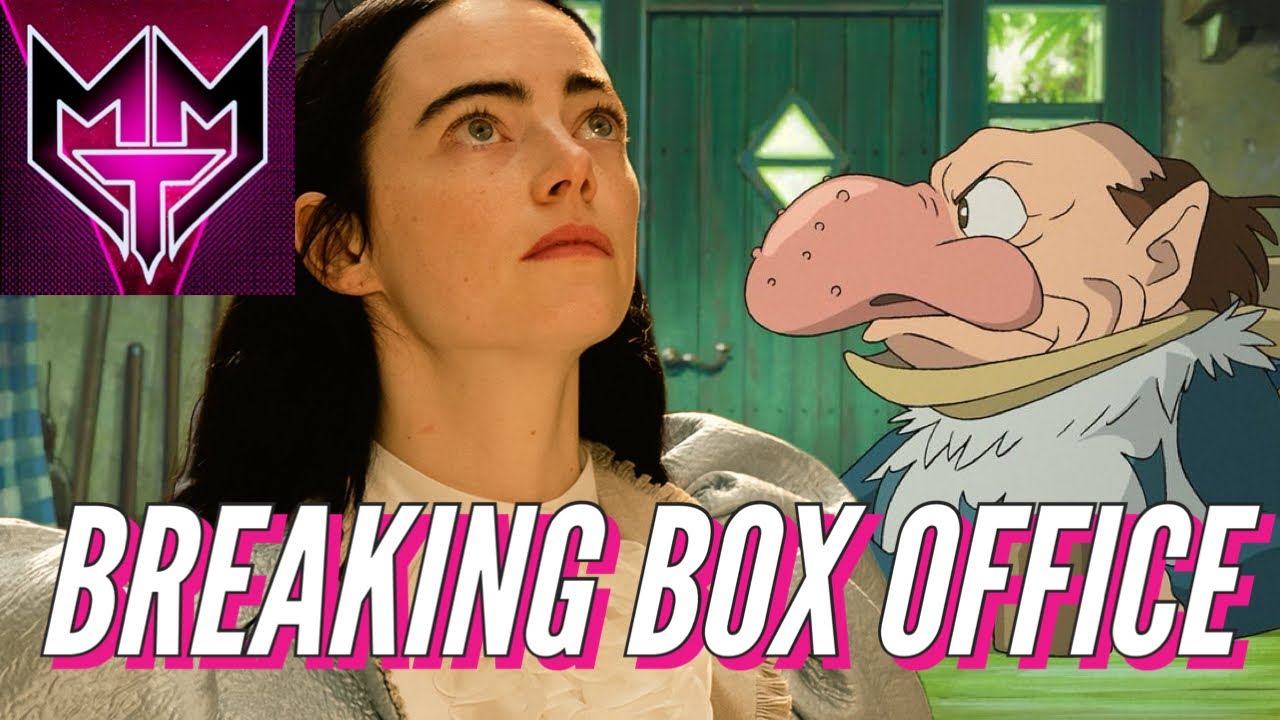BREAKING BOX OFFICE: THE BOY AND THE HERON vs POOR THINGS - YouTube