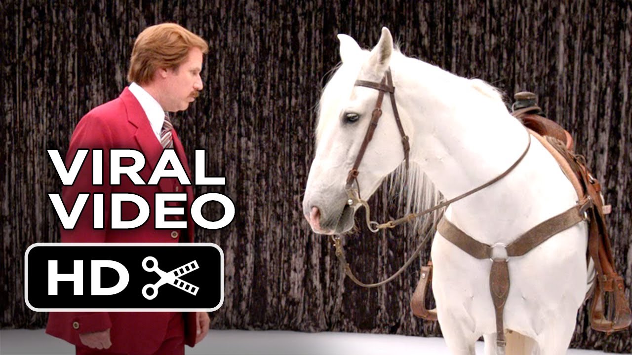 Anchorman 2: The Legend Continues Viral Video - Horse Power (2013 ...