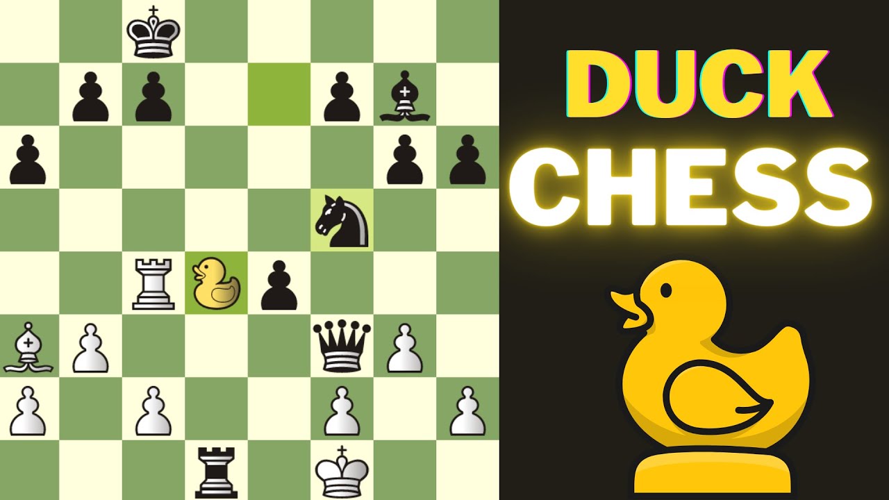 The king is captured in duck chess - fairy chess - YouTube
