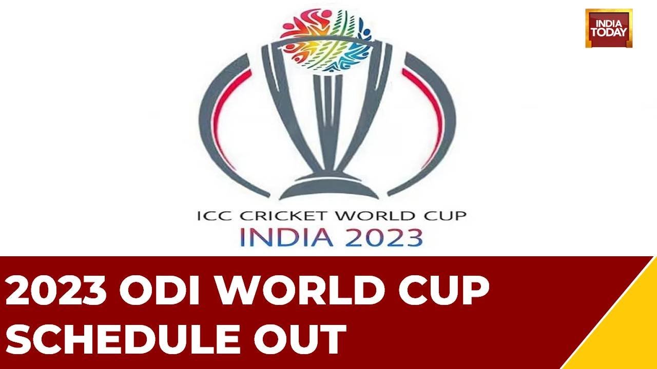 ICC World Cup 2023 Schedule: IND Vs PAK On October 15, Fixtures ...