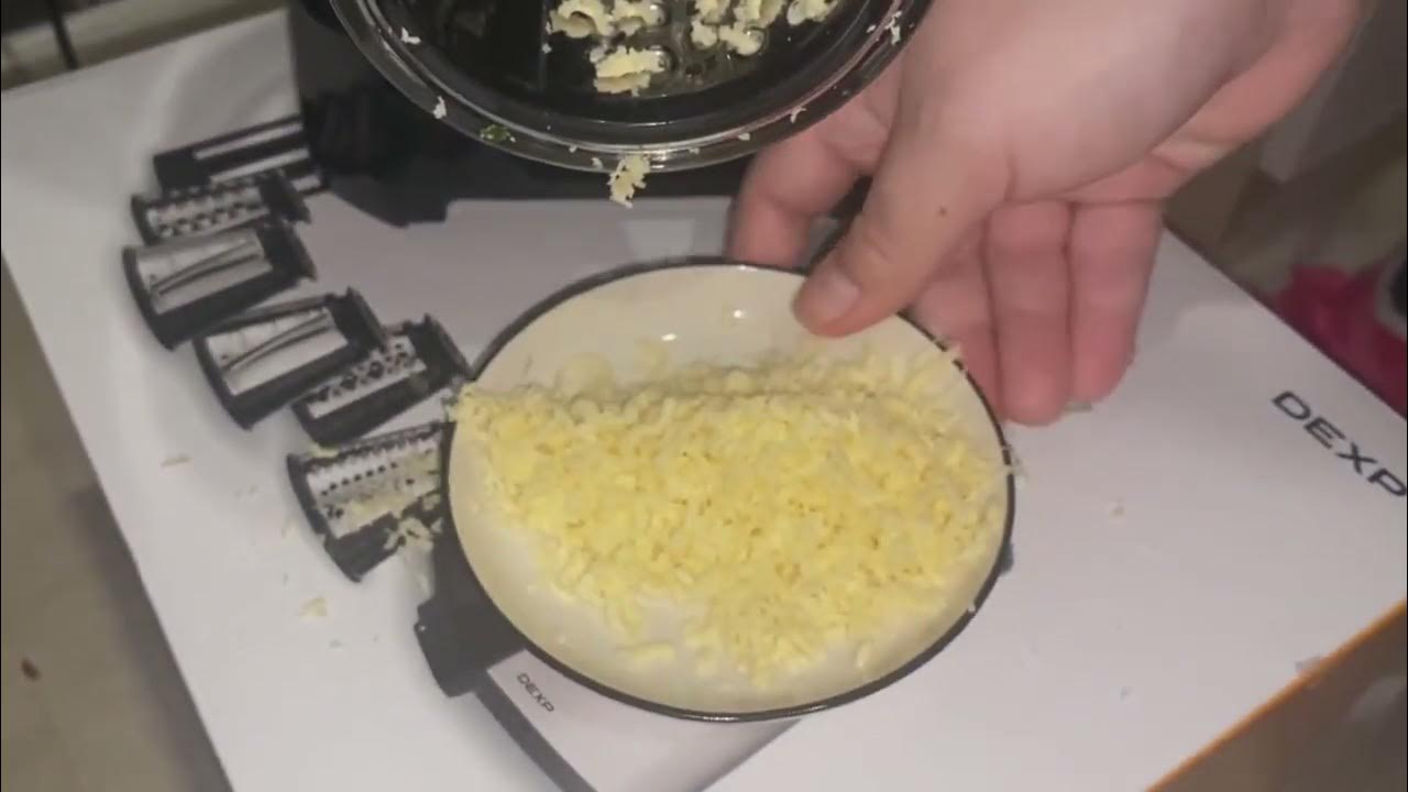 Электротерка DEXP EG 200 насадка для шинковки - YouTube
