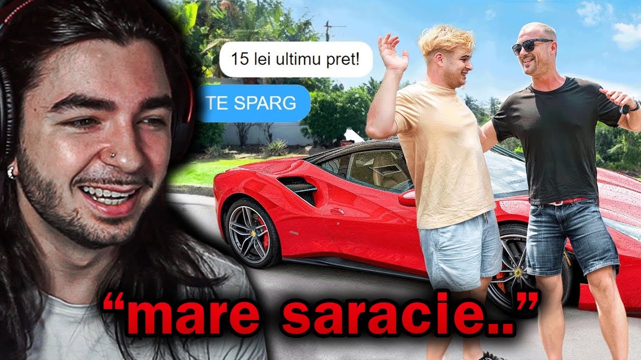 TheRealRed reactioneaza la Zbir Am Ferrari Și Mă Dau Sărac Pe Facebook ...