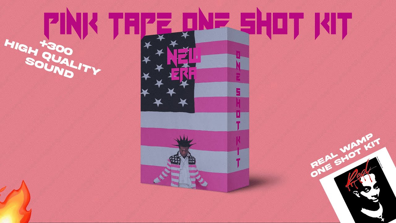 [+250] Lil Uzi Vert Pink Tape One Shot Kit | Hyperpop One Shot Kit ...