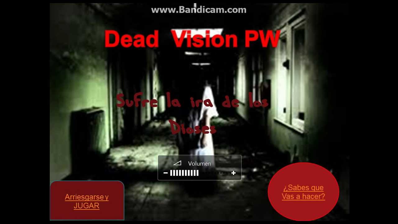 Dead Vision - Terror 1 juega a su propio Juego Powerpoint - YouTube