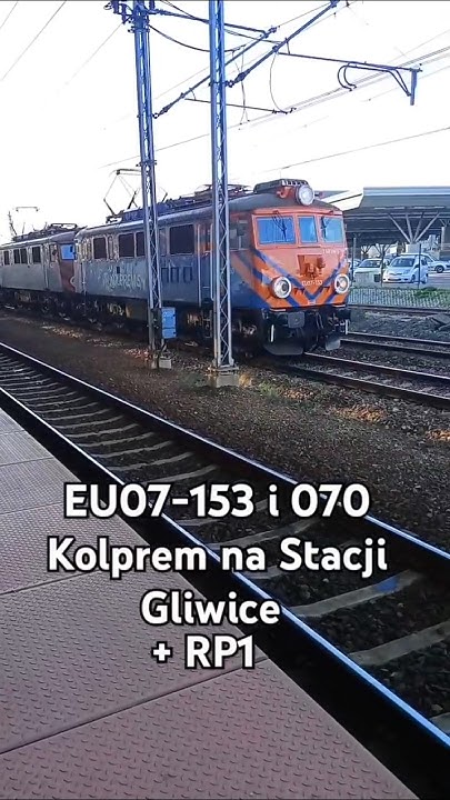 EU07-153 i 070 firmy Kolprem na Stacji Tarnowskie Góry #koleje #trainspotting #eu07 #gliwice ...