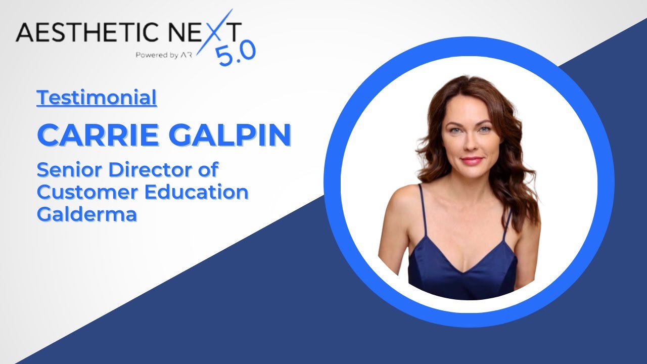 Aesthetic Next Vendor Spotlight: Carrie Galpin, Senior Director of ...