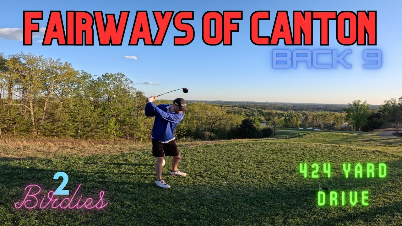 Fairways of Canton Golf - Back 9 Twilight - YouTube