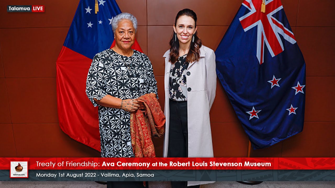 Treaty of Friendship: Ava Ceremony, Robert Louis Stevenson Museum - YouTube