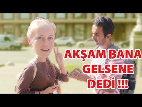 KIZLARDAN KONUŞMADAN İNSTAGRAM ALMAK!! ( GERÇEK Mİ?) Ukrayna / Kiev