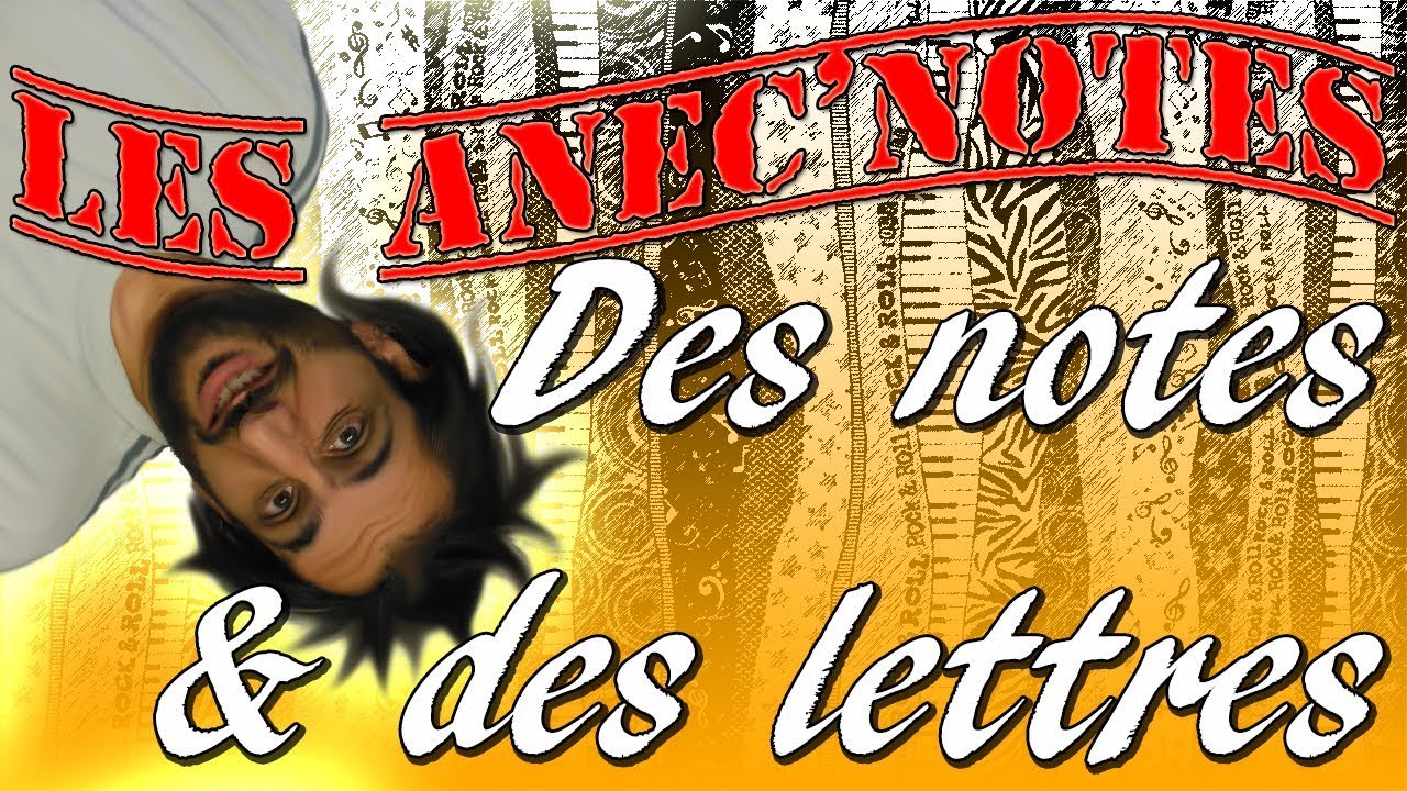 COMMENT faire la DIFFERENCE entre le NOM des NOTES et les LETTRES ? Les ...