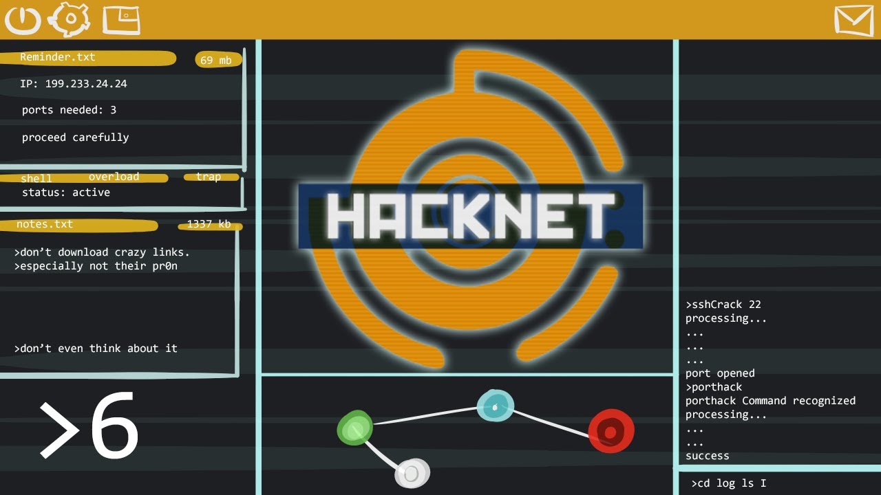Hacknet - Let's Play! 06 [NORTRON] - YouTube