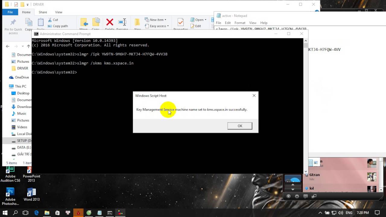 Hướng dẫn active win 10 pro mới nhất - YouTube