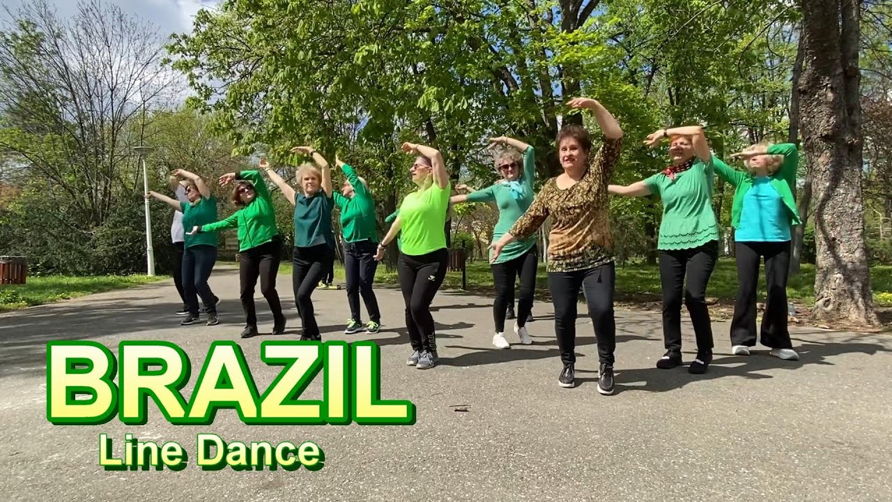 Brazil - Line Dance - YouTube