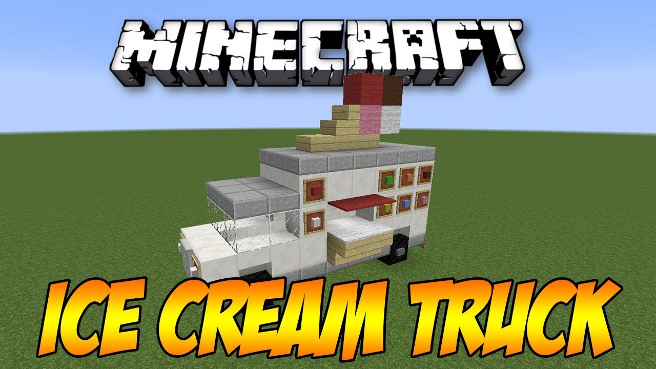 Minecraft: ICE CREAM TRUCK Tutorial - YouTube