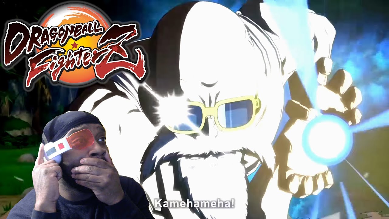 Reaction: Dragon Ball FighterZ - Master Roshi Launch Trailer - YouTube
