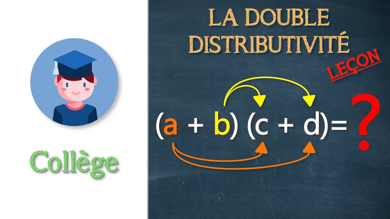 La double distributivité (leçon) - Collège - Petits Savants - YouTube