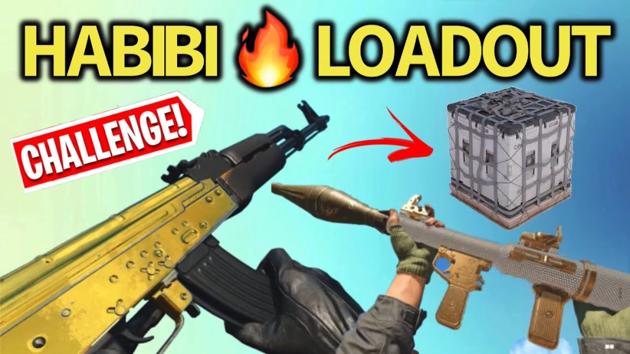 HABIBI Loadout Only *CHALLENGE*!! Insane Warzone Ending!! Ft. Lildre3k ...