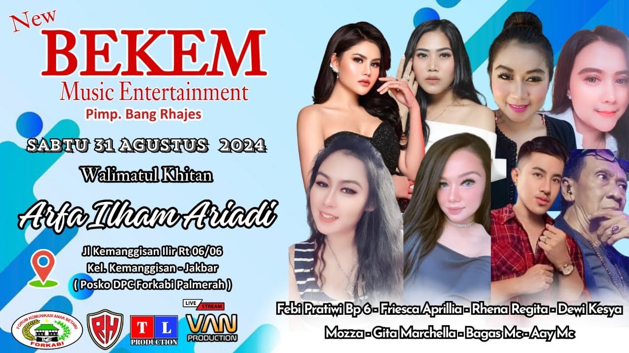 🔴 LIVE STREAMING NEW BEKEM MUSIC ENTERTAIMENT | SABTU 31 AGUSTUS 2024 ...
