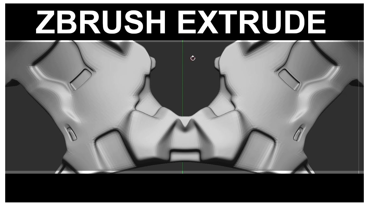 Zbrush has the Best Extrude Tool - YouTube