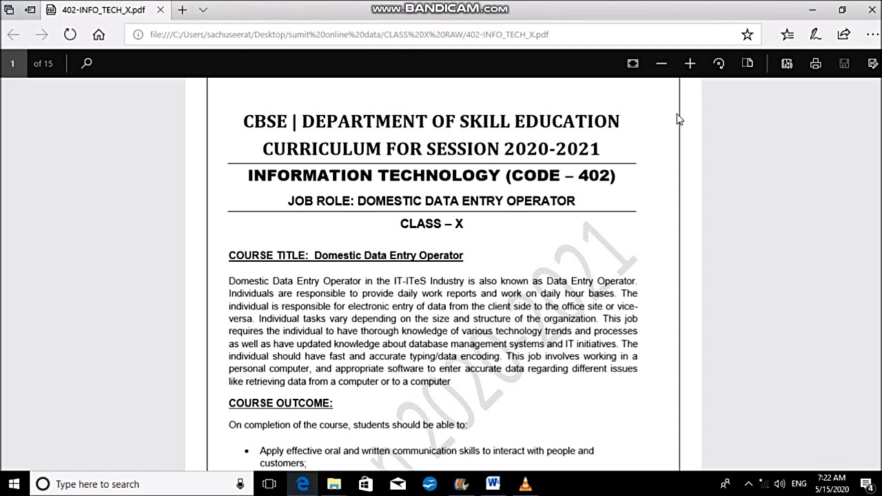 CBSE | Class - X | Introduction to Book and Syllabus | PART 1 - YouTube
