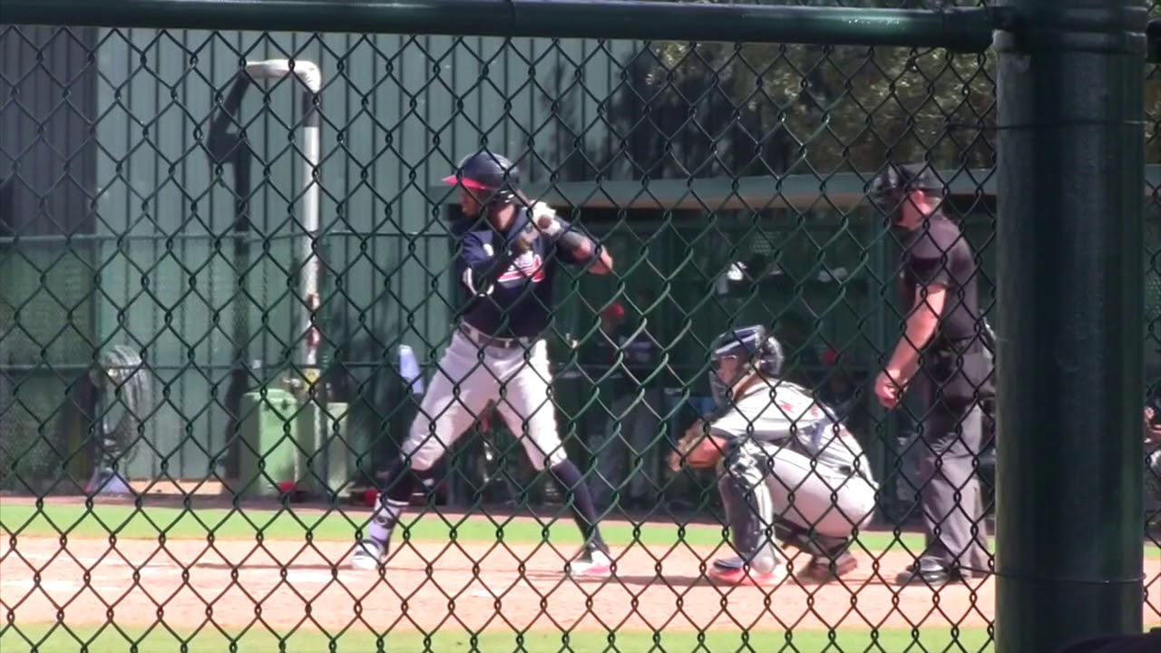 Izzy Wilson, RF, Atlanta Braves - YouTube