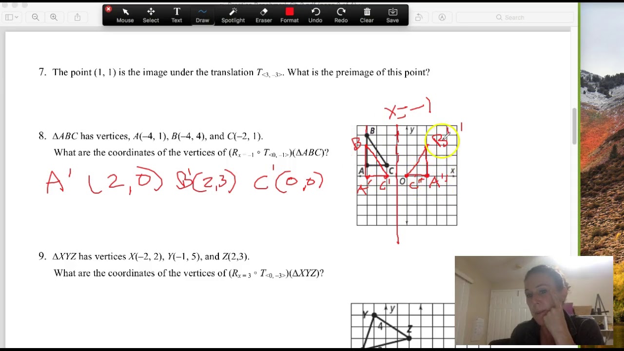 Practice Benchmark Ch.8 (Math 1) - YouTube