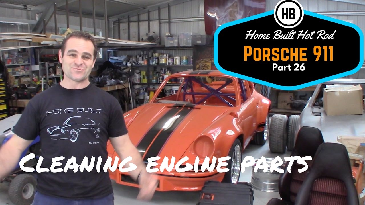 Porsche 911 Classic Car Build Part 26 - Engine part cleaning - YouTube