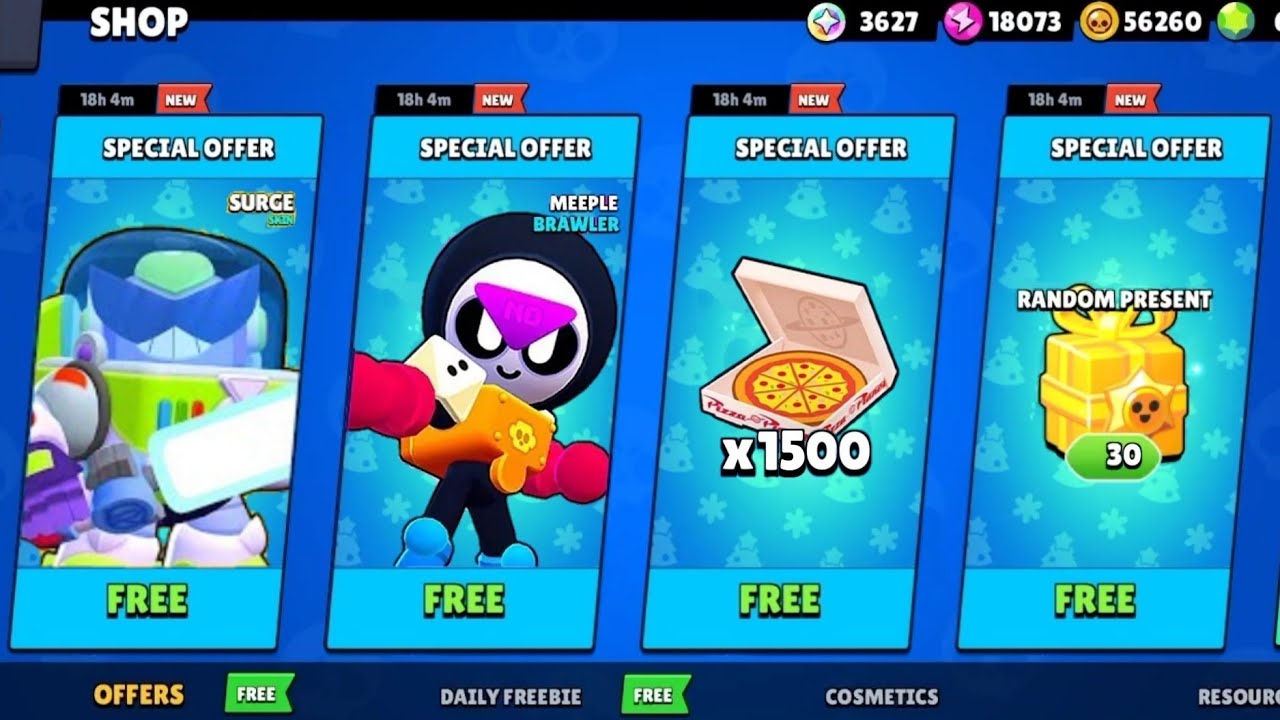 AMAZING BRAWLIDAYS GIFTS!!!Brawl StarsConcept - YouTube