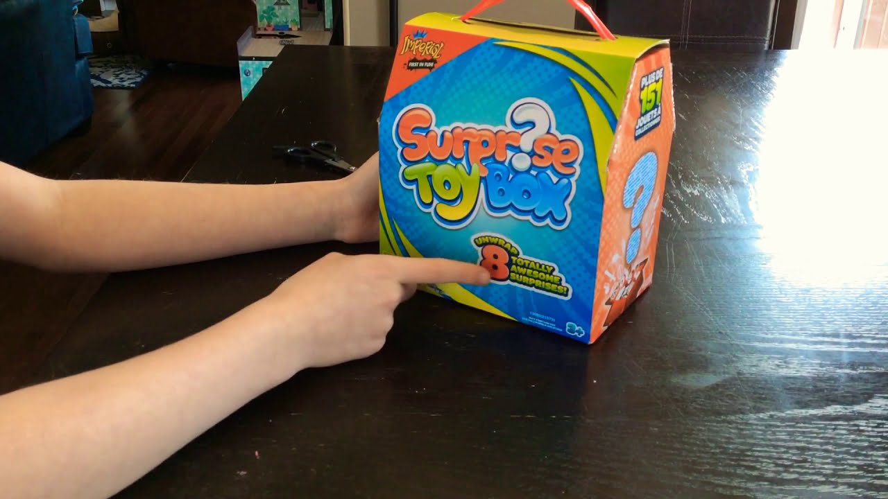 Surprise Toy Box 8 surprises unboxed - YouTube