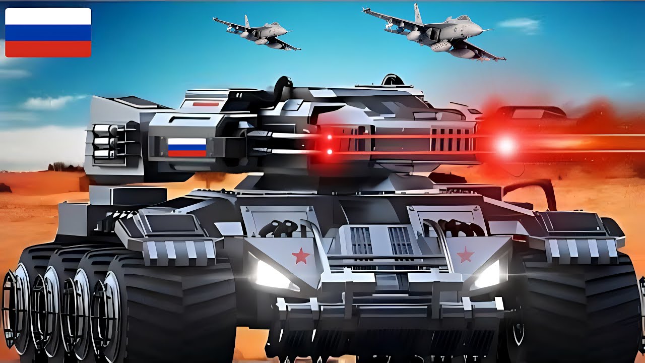 5 minutes ago!Super Advanced Russian Giant Tank Destroys Ukrainian Air ...