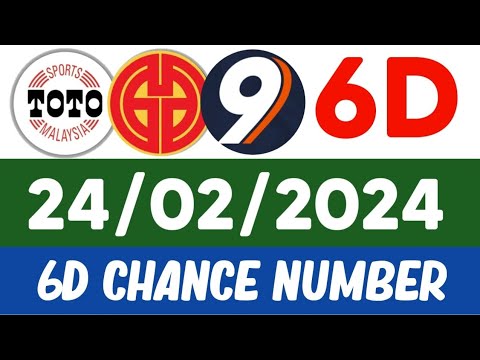 6D Malaysia Lottery 6D Grand Dragon 6D 9 Lotto 24/02/2024 || 6D ...